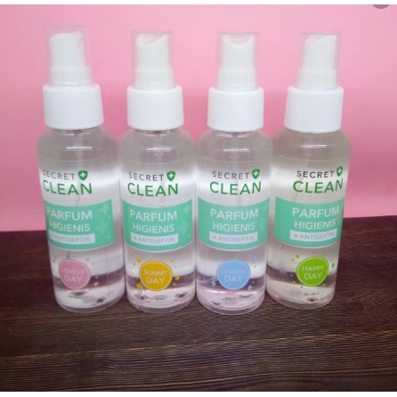 Jual SECRET CLEAN PARFUM HIGIENIS ANTISEPTIK 100ML | Shopee Indonesia