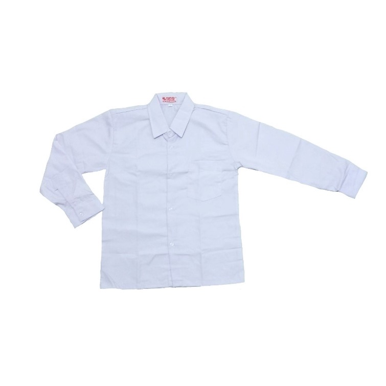 Jual Baju Seragam Sekolah Putih Polos Lengan Panjang Sdandmi Shopee Indonesia