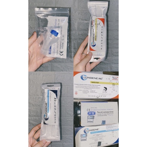 Jual Alat Test Swab Antigen Mandiri readystock / Alat Test Colok Hidung ...