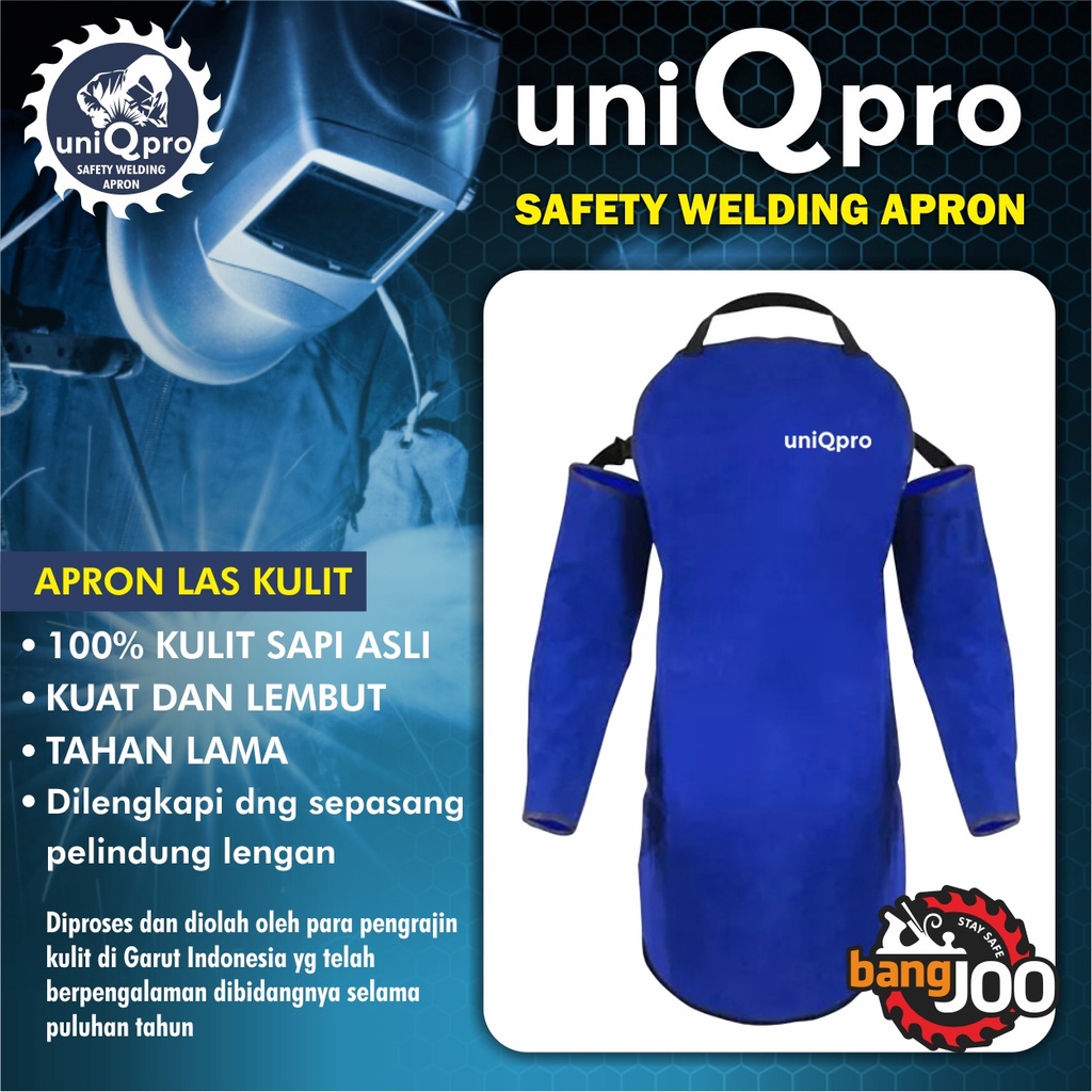 Jual baju las safety - apron set dada lengan adjustable - baju las ...