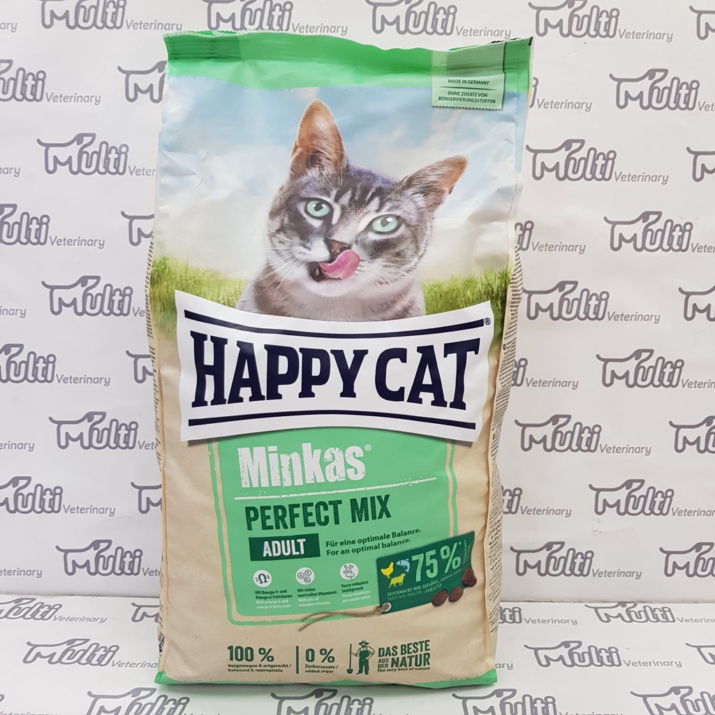 Jual Happy Cat Minkas PERFECT MIX 1,5kg Makanan Kucing Dewasa HappyCat ...