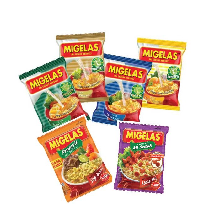 Jual [RTG] MiGelas 28gram Rentengan 6 varian | Shopee Indonesia