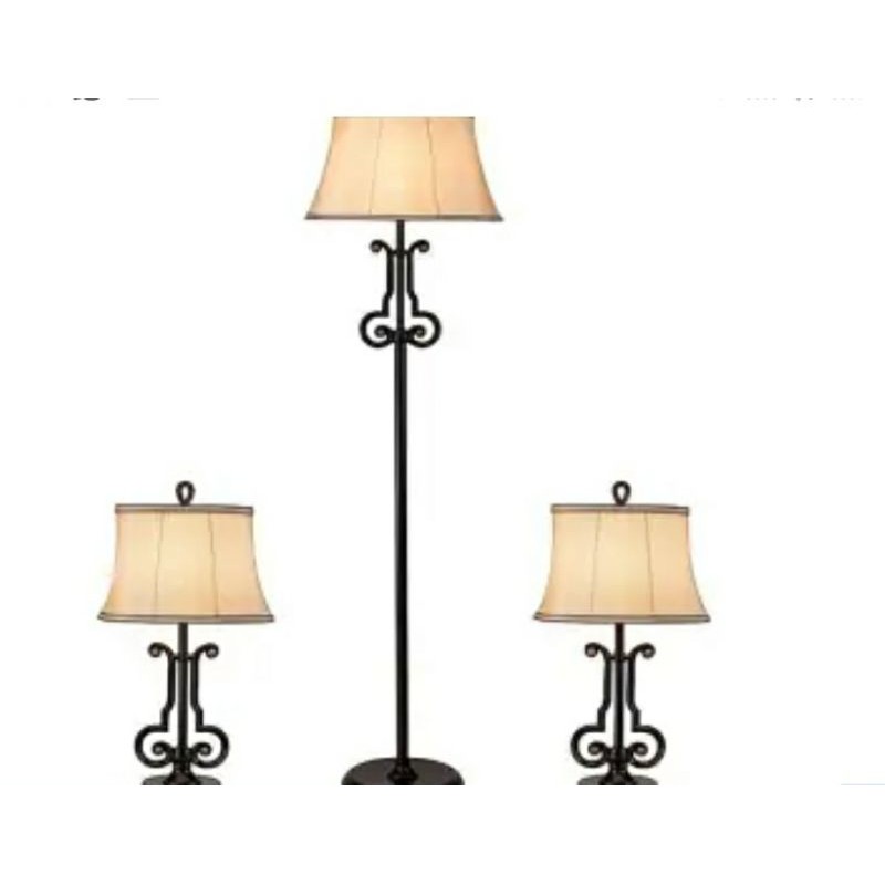 Jual lampu set 3/lampu lantai/lampu meja/lampu set/lampu hias | Shopee ...