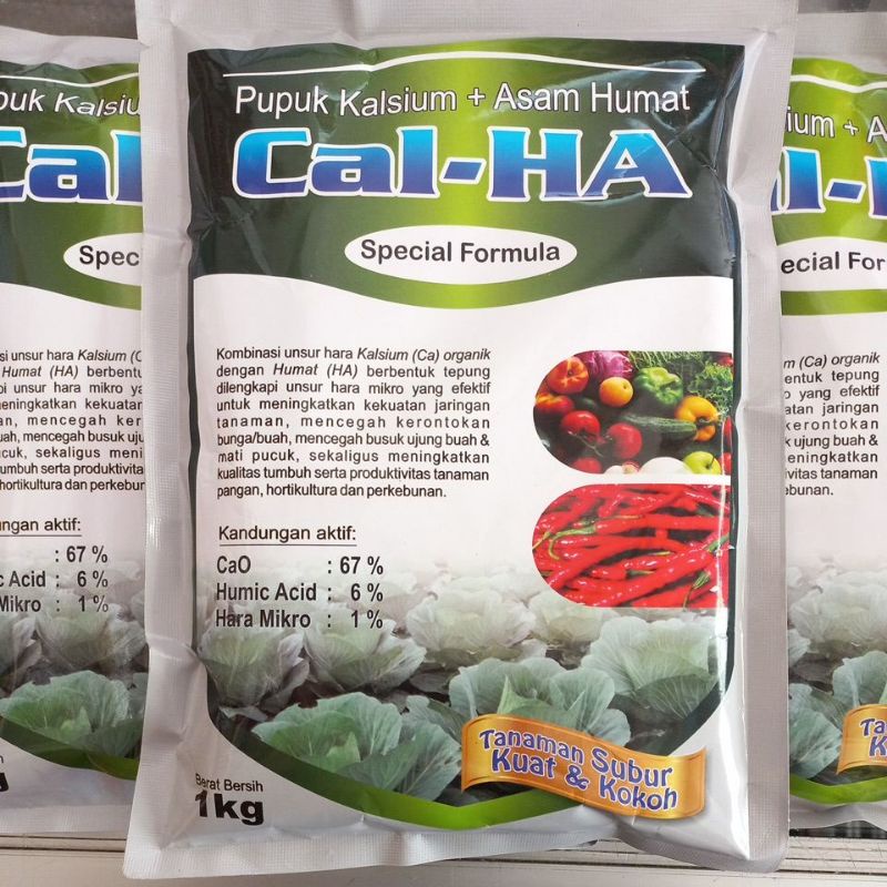 Jual Pupuk CAL HA 1 KG Kalsium Asam Humat | Shopee Indonesia