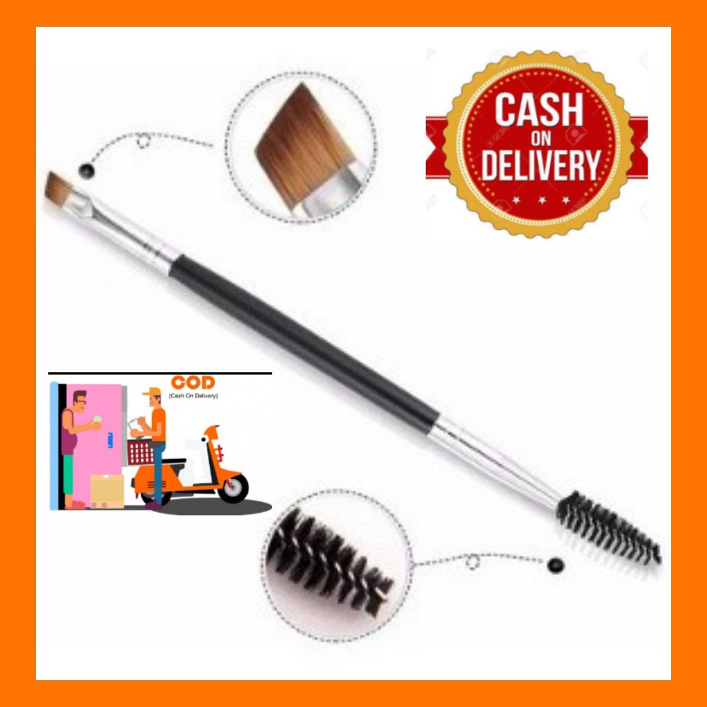 Jual Kuas Alis/ Eyebrow Brush/Kuas Alis 2 In 1 Premium [SS] | Shopee ...
