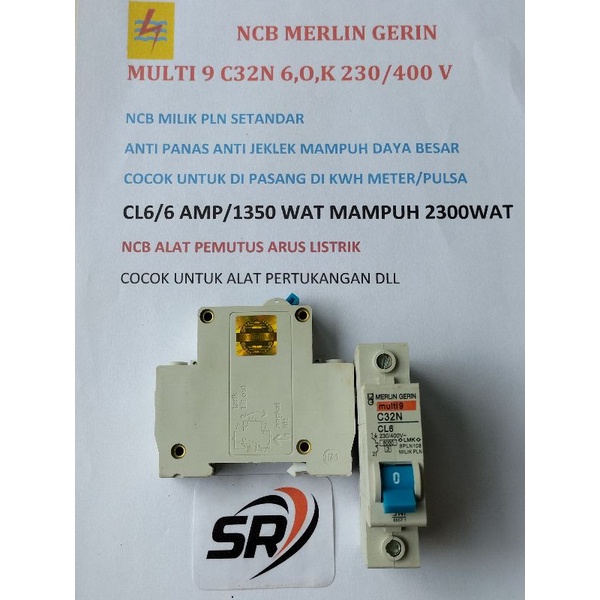 Jual NCB Merlin cl6 standar PLN (harga satuan) anti jeklek mampuh daya ...