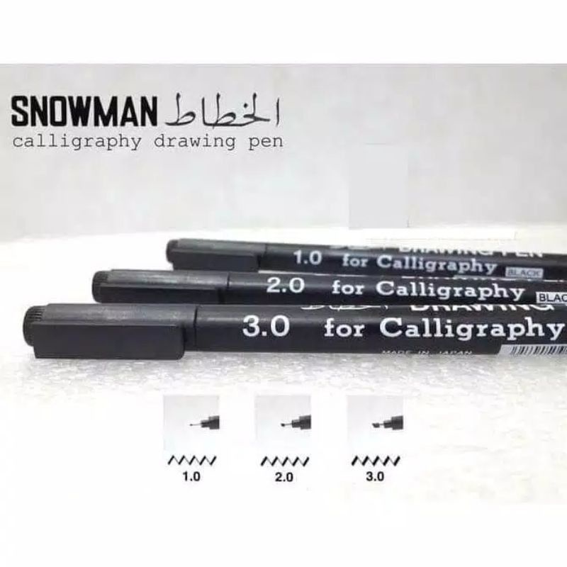 Jual Pulpen Calligraphy FT 700 Snowman - Pen Kaligrafi - Pulpen ...