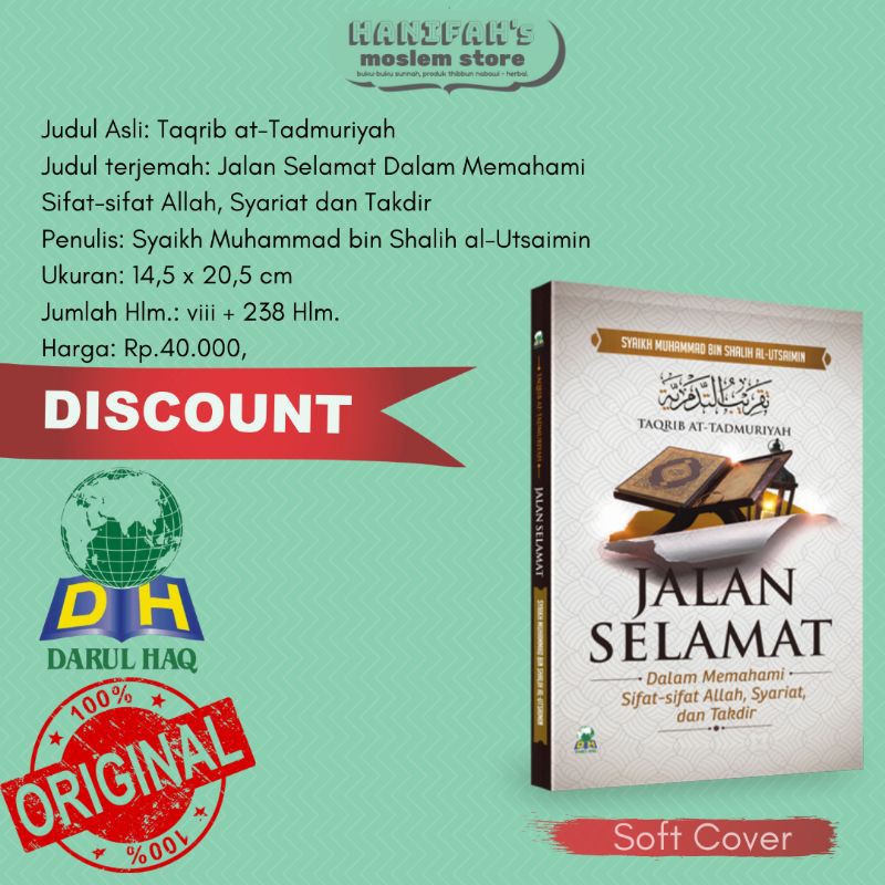 Jual Jalan Selamat Dalam Memahami Sifat-sifat Allah, Syariat dan Takdir ...