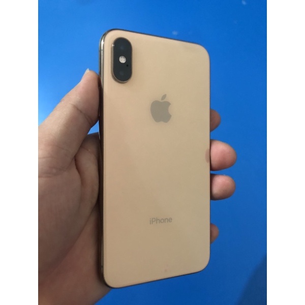 Jual iPhone Xs 256GB Gold SEKEN ORIGINAL MULUS NORMAL | Shopee Indonesia