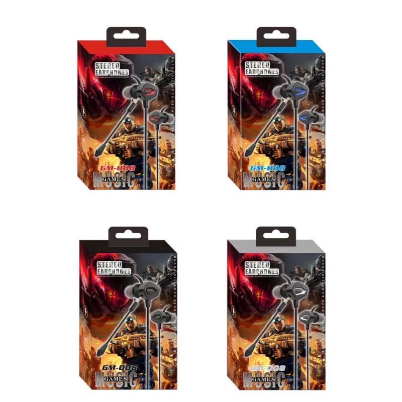 Jual HS Headset / earphone mobile Gaming plus mic | Shopee Indonesia