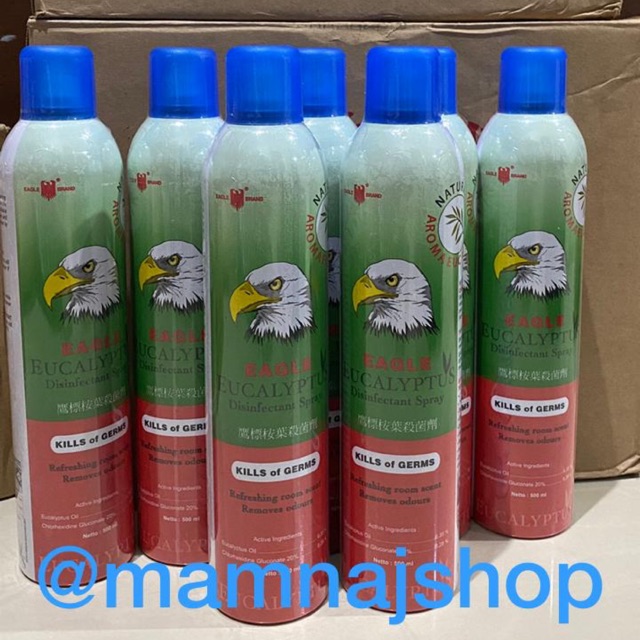 Jual Eagle Disinfectant Spray Eucalyptus 500 ml | Shopee Indonesia