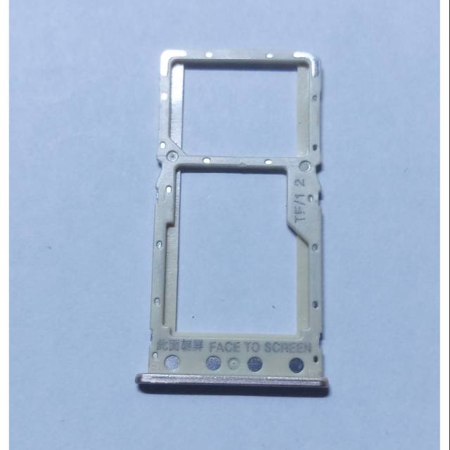 Jual Sim Tray Xiaomi Redmi 6 Gold Tempat Dudukan Kartu sim memory Redmi ...