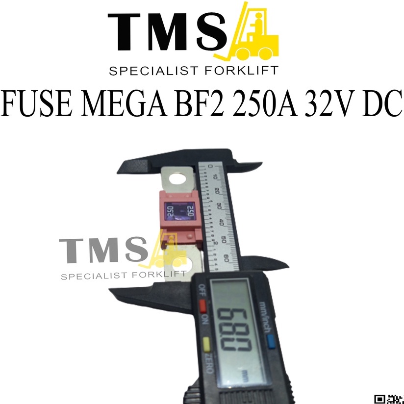 Jual Fuse 250A (Mega BF2) 32V DC For Forklift | Shopee Indonesia