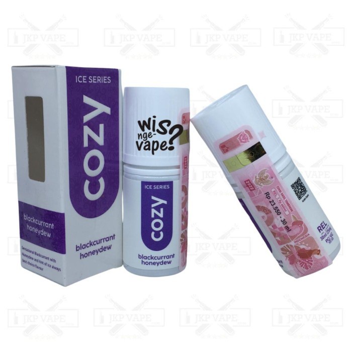 Jual Cozy Blackcurrant Honeydew Ice 30ml - Salt Nic Liquid Vape EJ33 ...