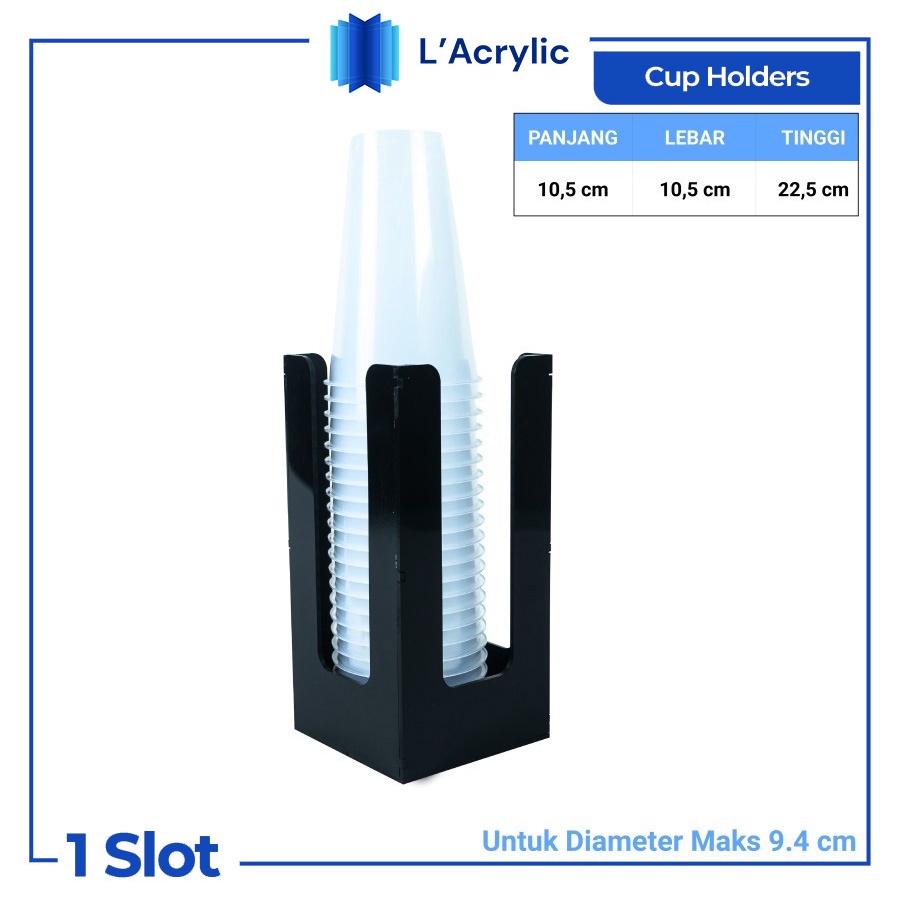 Jual RAK / RACK / DISPENSER / ORGANIZER PAPER CUP COFFEE CUP 9 OZ 1 ...