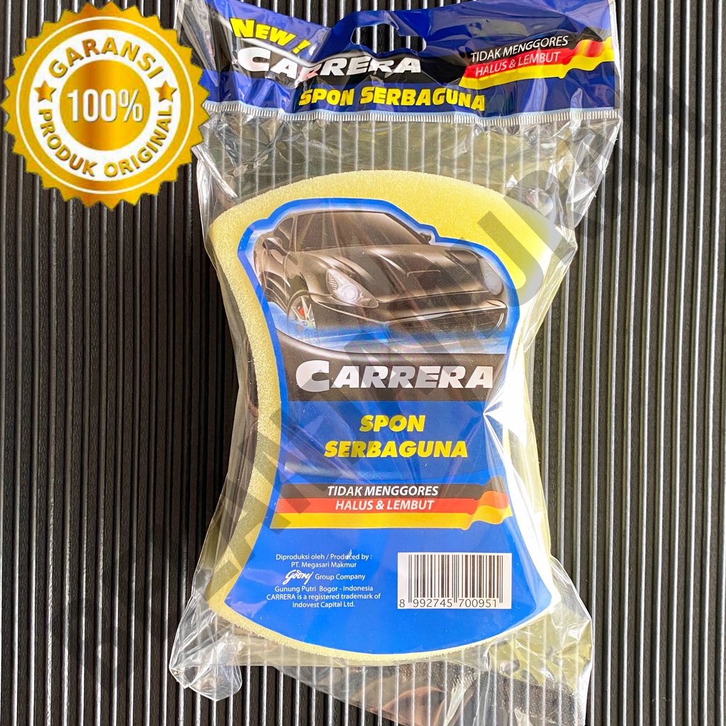 Jual Spon / Sponge / Busa Cuci Mobil Motor Serbaguna Carrera | Shopee ...