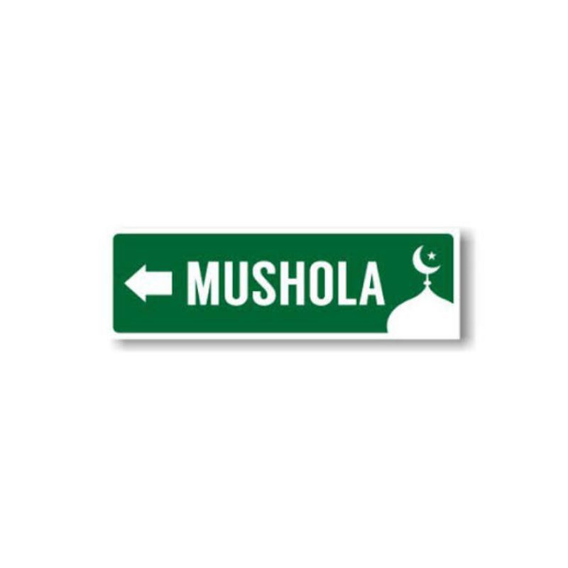 Jual stiker petunjuk tulisan mushola stiker musholla stiker sign rambu ... Jual stiker petunjuk tulisan mushola stiker musholla stiker sign rambu ...