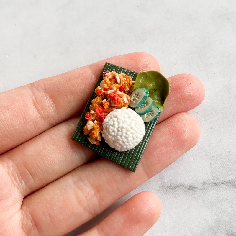 Jual MINIATUR MAKANAN | Handmade Polymer Clay by Clayt | Shopee Indonesia
