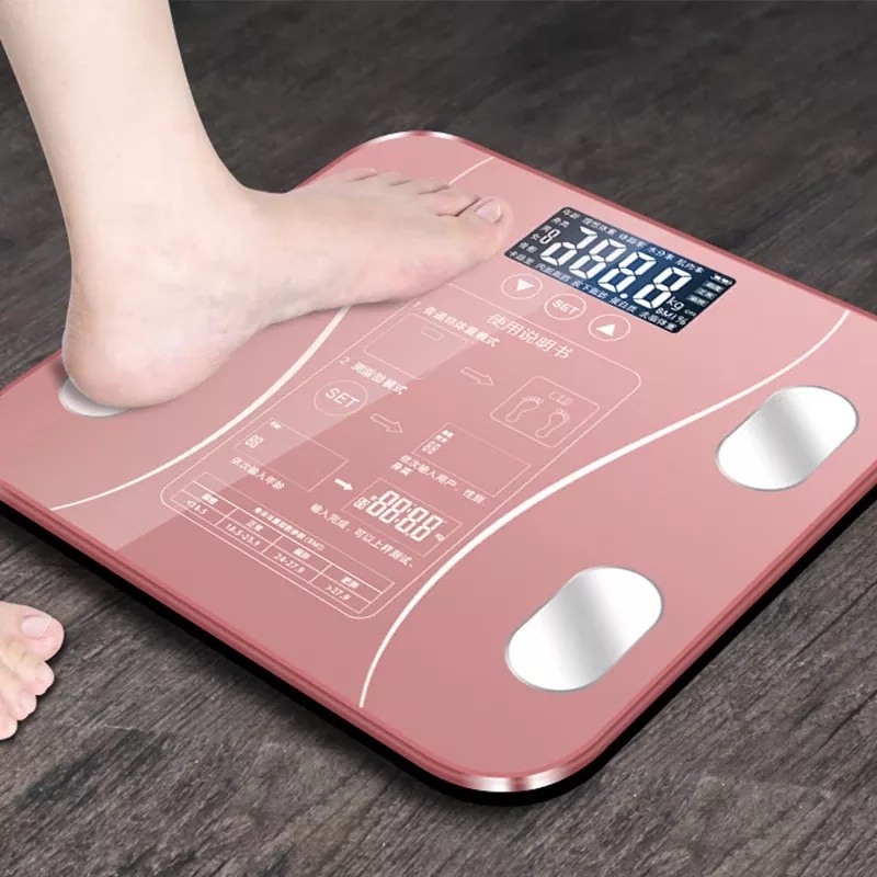 Jual Timbangan Berat Badan Digital Skala Presisi Body Fat Scale Floor ...