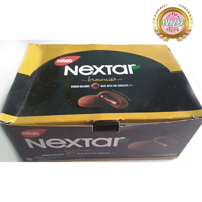 Jual Nabati Nextar Brownies Choco Delight Coklat 42 gram Snack - 1 pack ...