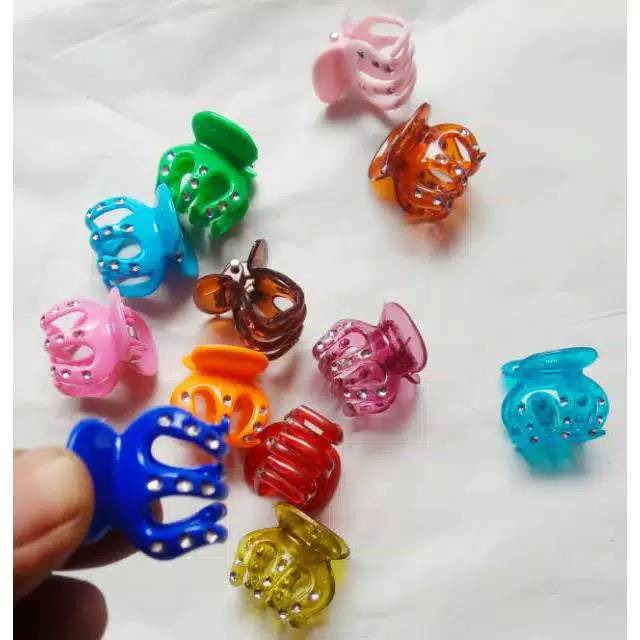 Jual Jepit kutu jeday ukuran kutu warna warni jepit rambut | Shopee ...