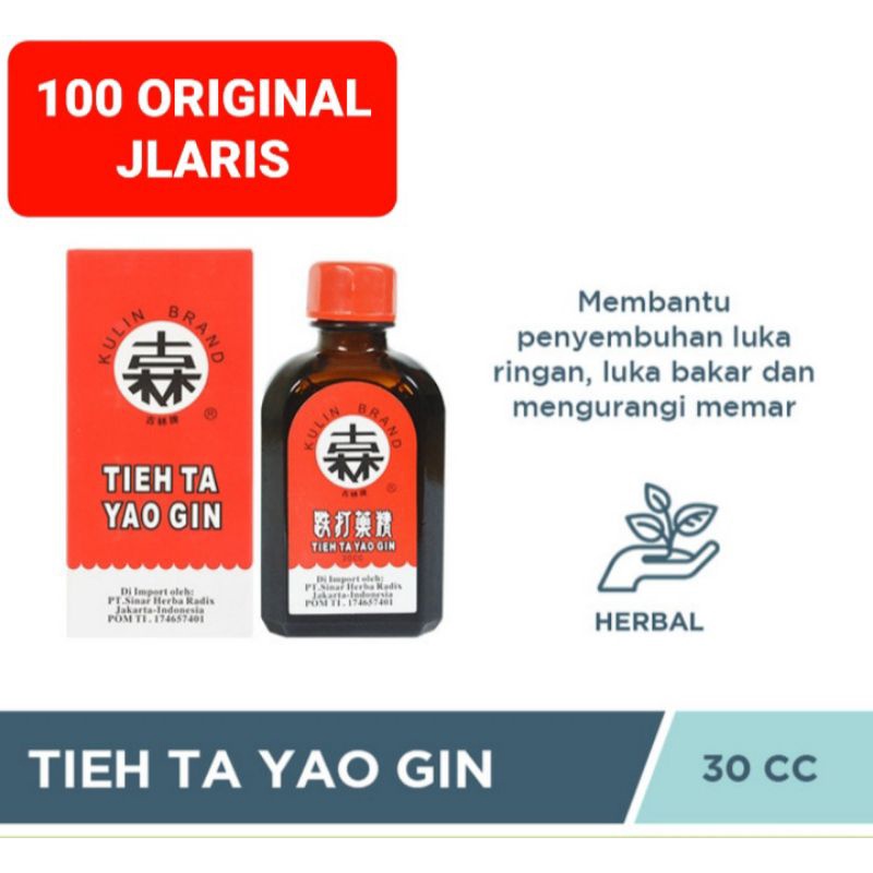 Jual Tieh Ta Yao Gin ( chu kiang Brand ) - Obat merah cina untuk luka ...