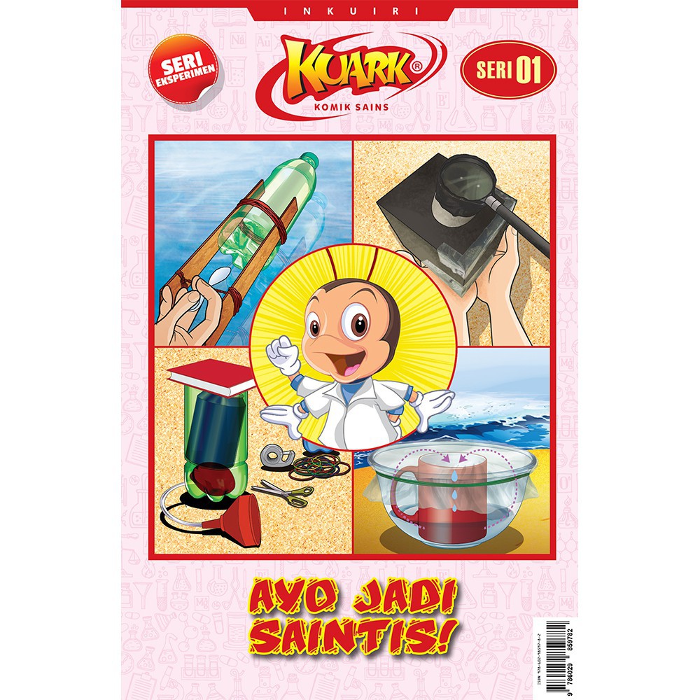 Jual ANAK CERDAS - Ayo Jadi Saintis Seri 01 - Buku Kuark Komik Sains ...