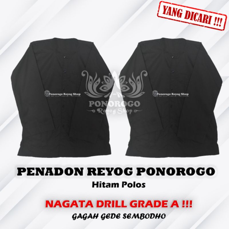 Jual PENADON WAROK HITAM POLOS ORIGINAL (Bisa COD) | Shopee Indonesia