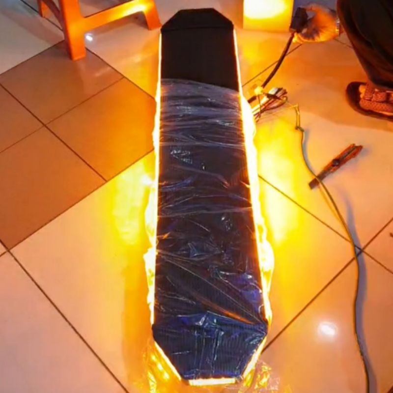 Jual Lampu LIGHt BAR led atap 120cm kuning sistem jepit | Shopee Indonesia