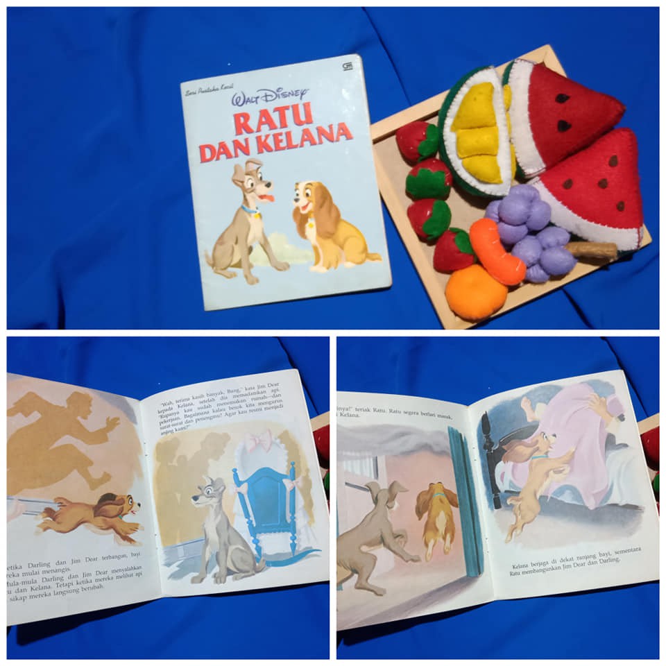 Jual Ratu dan Kelana Seri Pustaka Kecil Walt Disney Buku anak | Shopee ...
