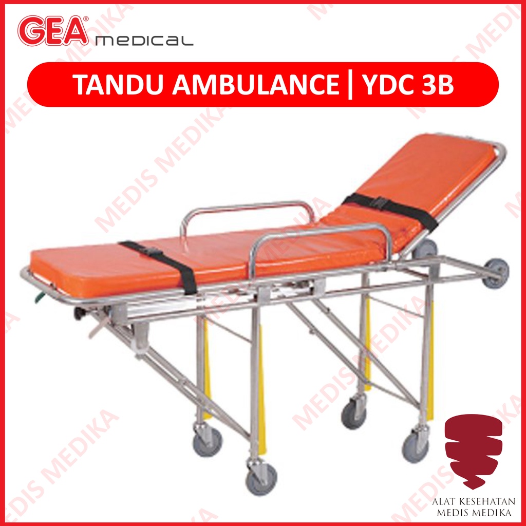 Jual Tandu Ambulance GEA YDC 3B Stretcher Ambulance Brancard Emergency ...