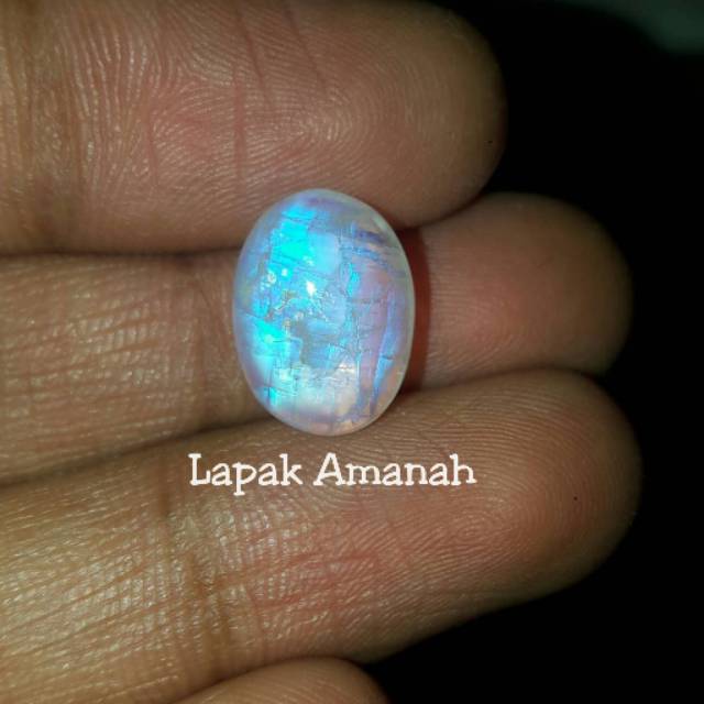 Jual Batu Akik Natural Biduri Bulan Garansi Asli Super Klep Moonstone ...