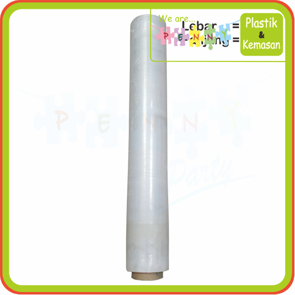 Jual Plastik Wrap 50cm x 150m STRETCH FILM Plastic Wrapping Barang ...