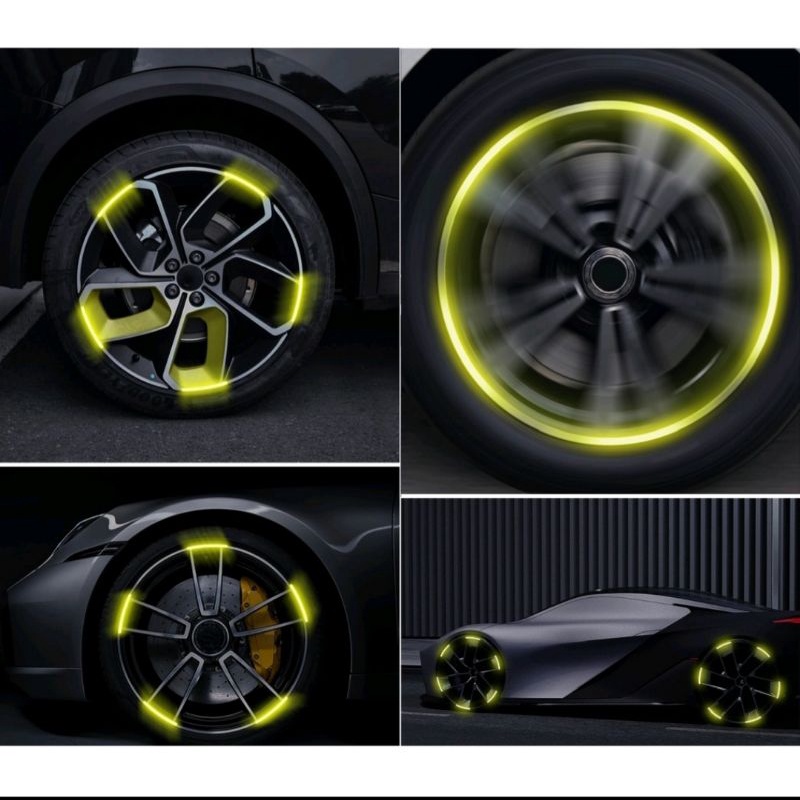 Jual Stiker Velg Roda Mobil Motor Sepeda Sticker Velk Reflektif TRD ...