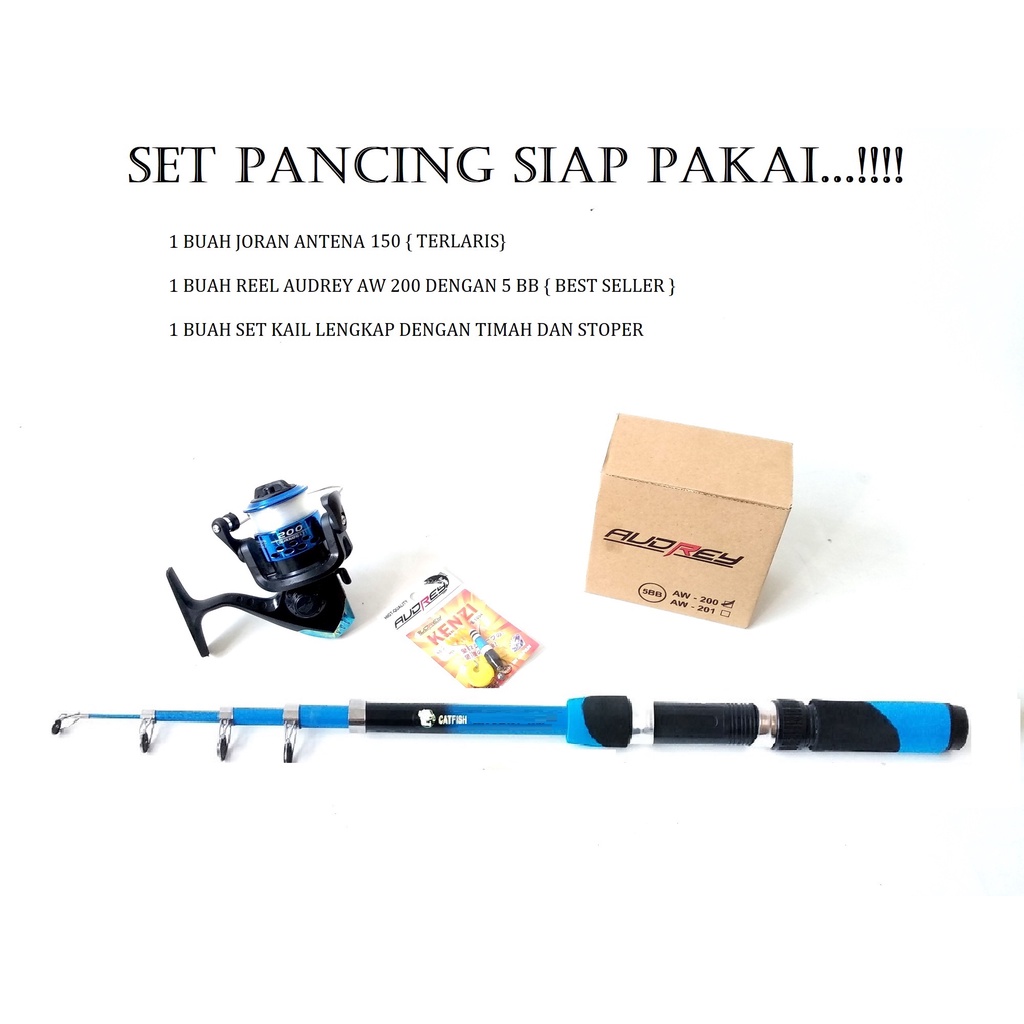 Jual SET ALAT PANCING ANTENA JAPAN PANJANG 150 KEKUATAN HINGGA 5 KG ...