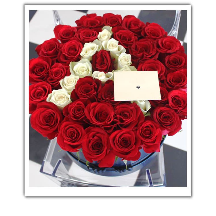 Jual bloom box Rangkaian bunga Alphabet - karangan bunga - bunga wisuda ...