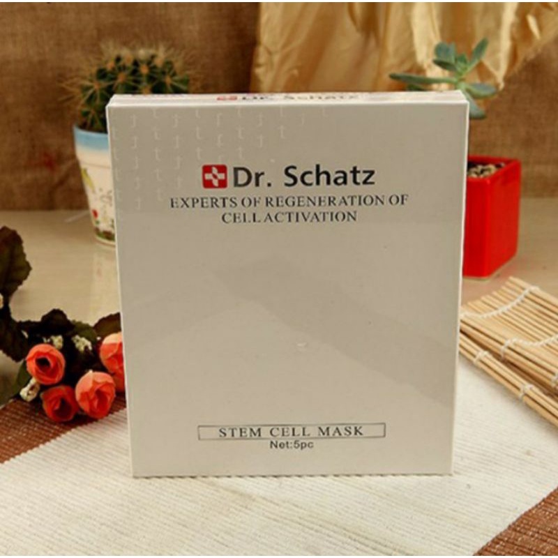Jual DR SCHATZ MASK STEM CELL PER BOX | Shopee Indonesia