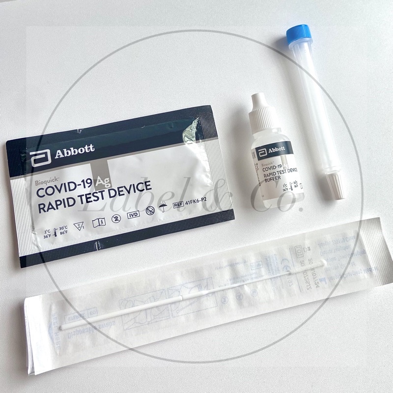 Jual ABBOTT BIOQUICK NASO NASAL SWAB COVID ANTIGEN RAPID TEST | Shopee ...