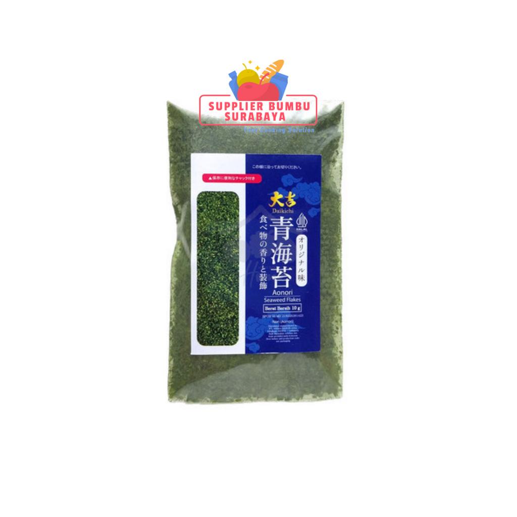 Jual Aonori Bubuk Nori Tabur / Seaweed Flakes / Serbuk Rumput Laut 10g ...