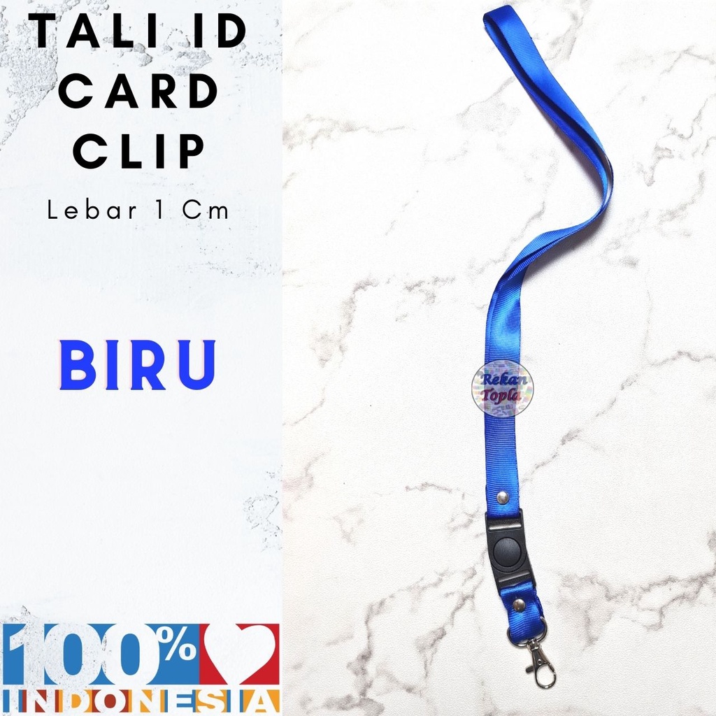 Jual Tali Lanyard PREMIUM / Tali id card / Tali Cantol / Tali Clip / ID ...