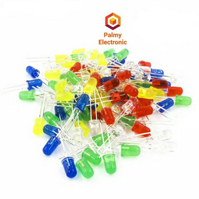 Jual LED Diode 3MM 5MM Biru Kuning Putih Hijau Merah | Shopee Indonesia