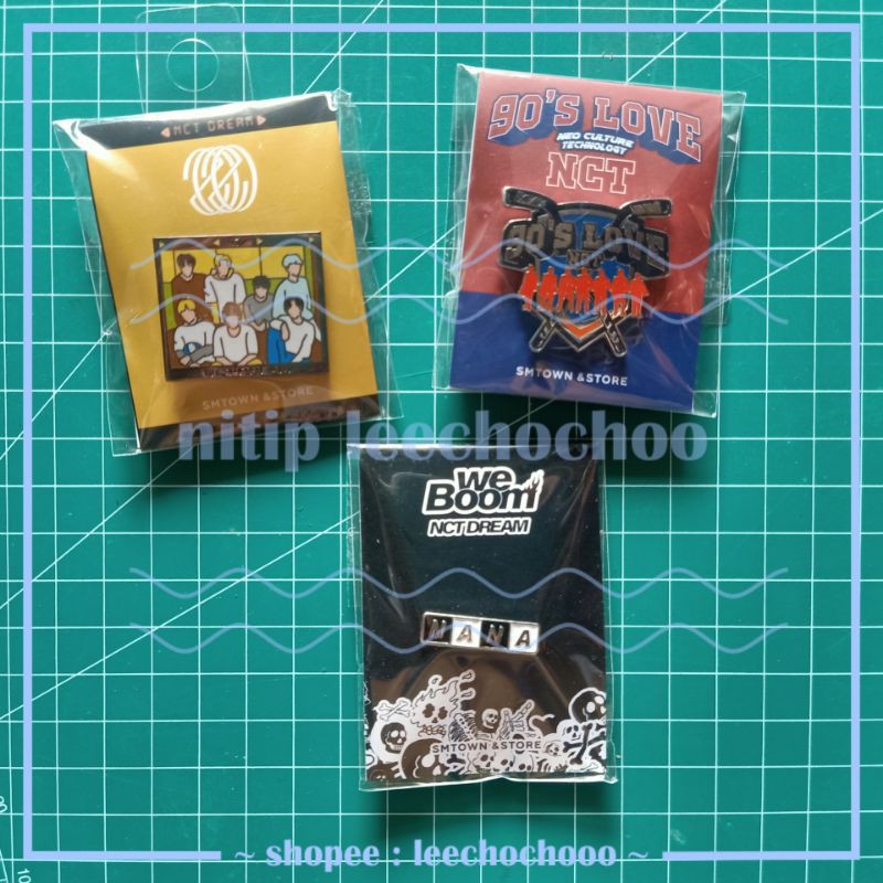 Jual Official DIY PIN NCT DREAM - DEJAVU & WE BOOM NANA, NCT U 2020 ...