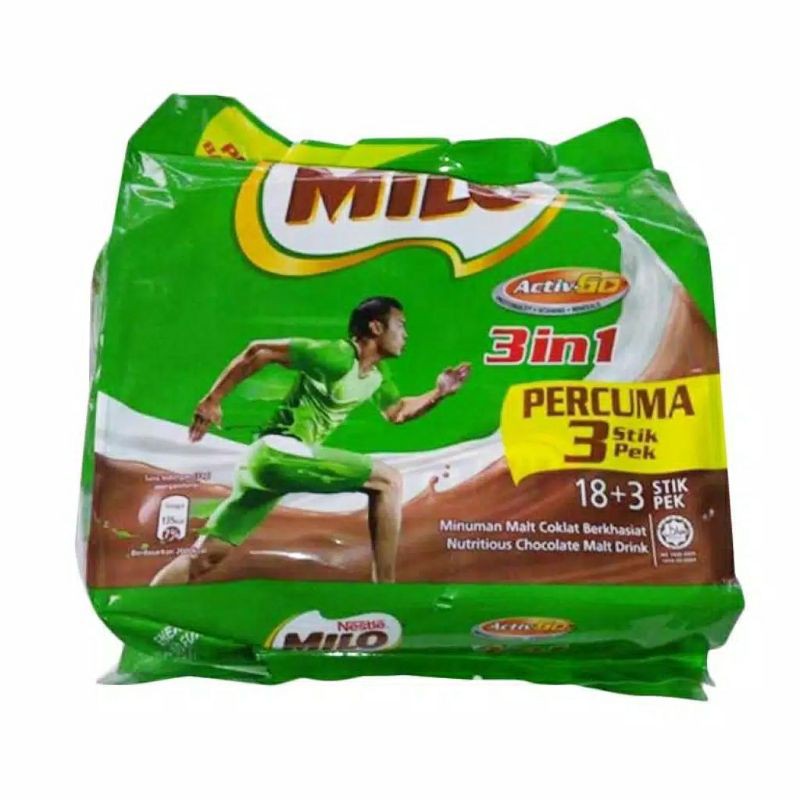 Jual milo sachet 3 in 1 (malaysia) | Shopee Indonesia