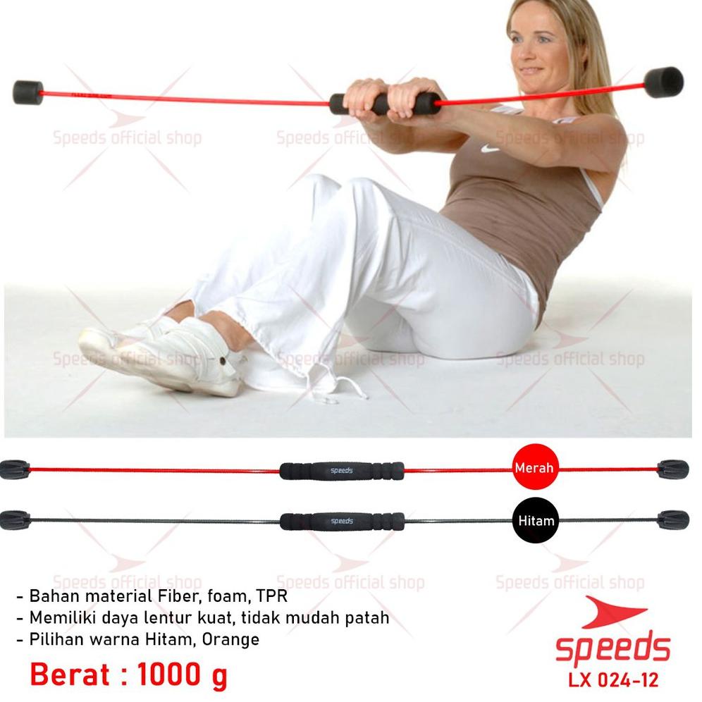 Jual Speeds Flexi Bar Stick Tongkat Flexi Bar Swing Training Workout ...