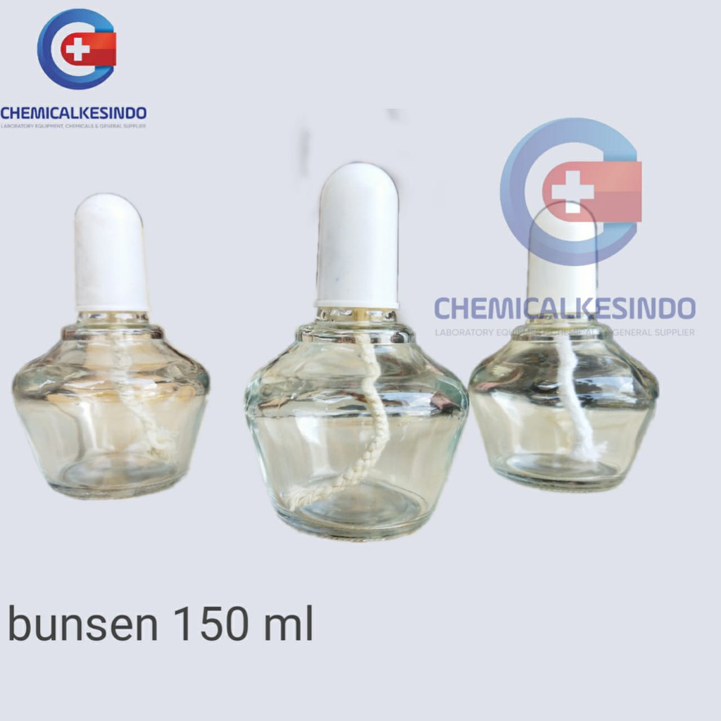 Jual Lampu Spirtus-Alkohol Lamp-Bunsen-labu spirtus 150 ml | Shopee ...