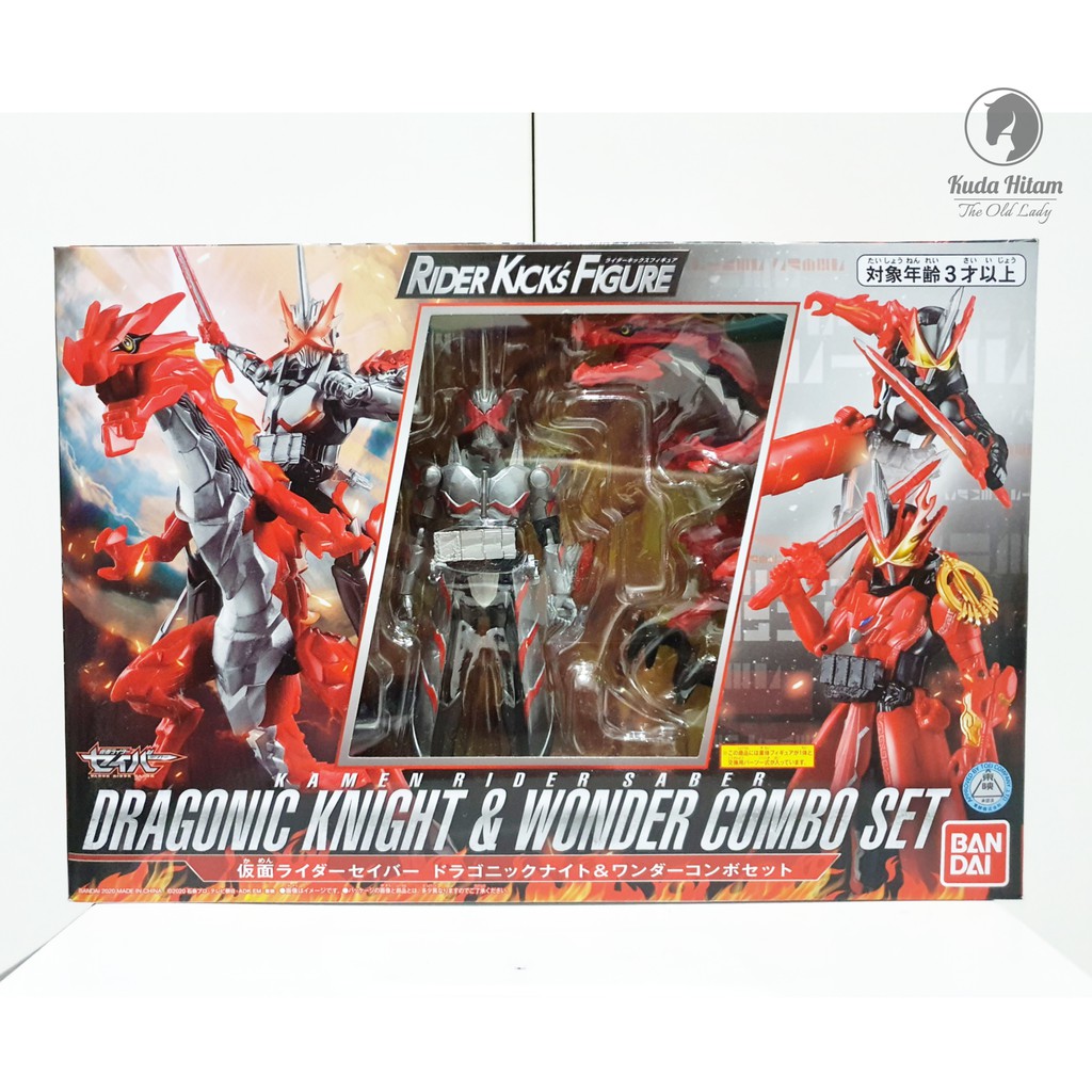 Jual Bandai RKF Kamen Rider Saber Brave Crimson Dragon Dragonic Knight Wonder Combo Set | Shopee ...