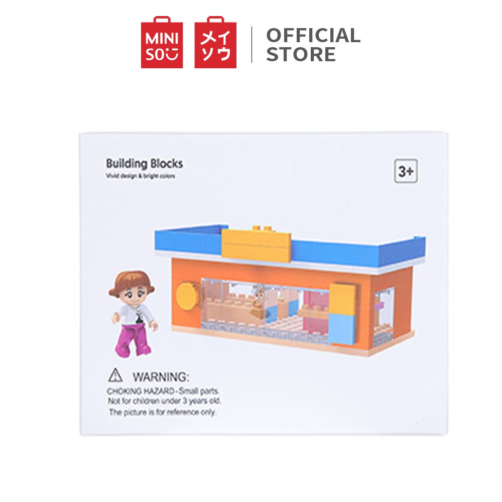 Jual Miniso Official Building Box Blok bangunan | Shopee Indonesia
