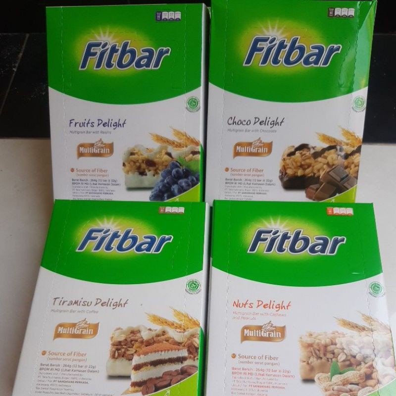Jual Fitbar all variant 1box isi 12pc | Shopee Indonesia