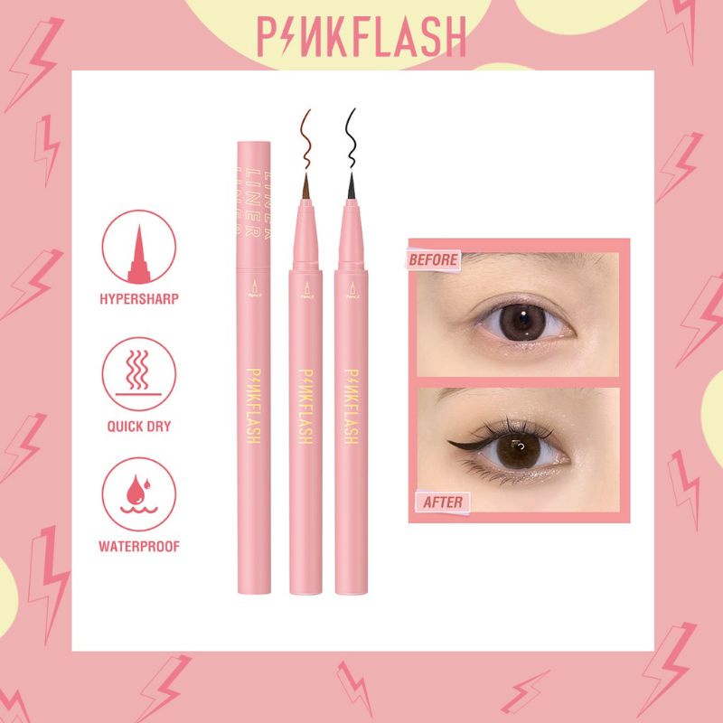 Jual PINKFLASH PF-E05 EYELINER / HYPERSHARP LIQUID EYELINER | Shopee ...