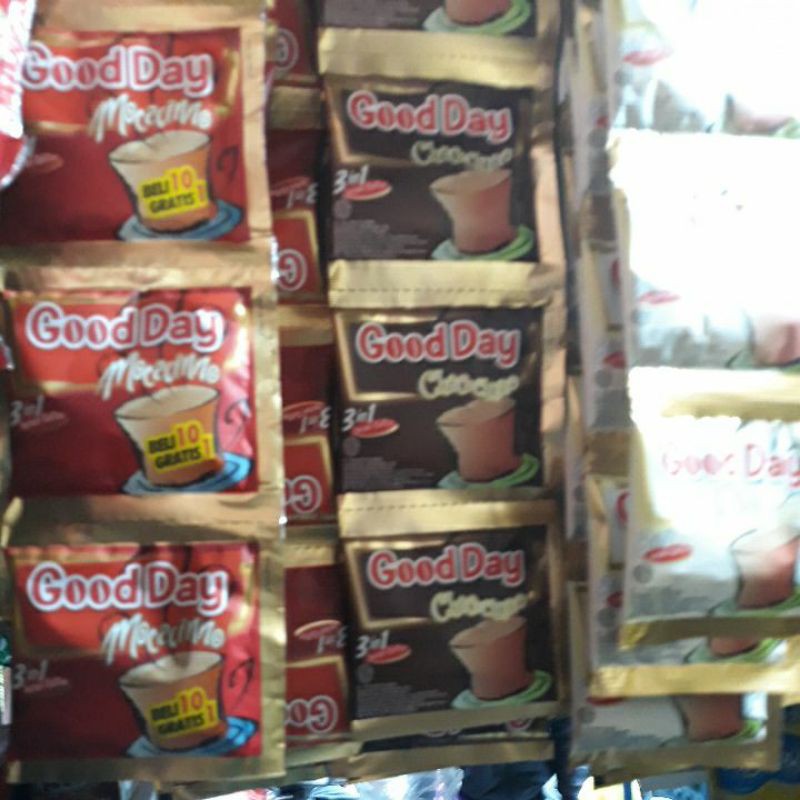 Jual Good day saset moccacino/chococino/vanillalatte(10@20gr) | Shopee ...
